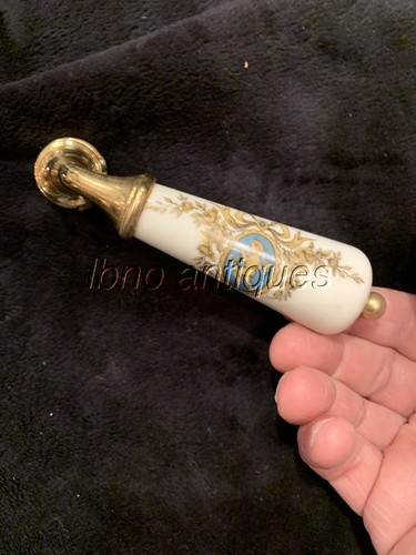 LUXURIOUS VERSACE CUPID DESIGN LIMOGES BRASS & PORCELAIN DOOR HANDLES ...