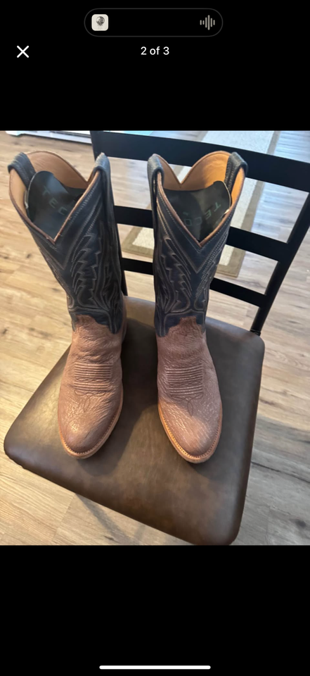 Tecovas Shark exotic boot 11 D | eBay