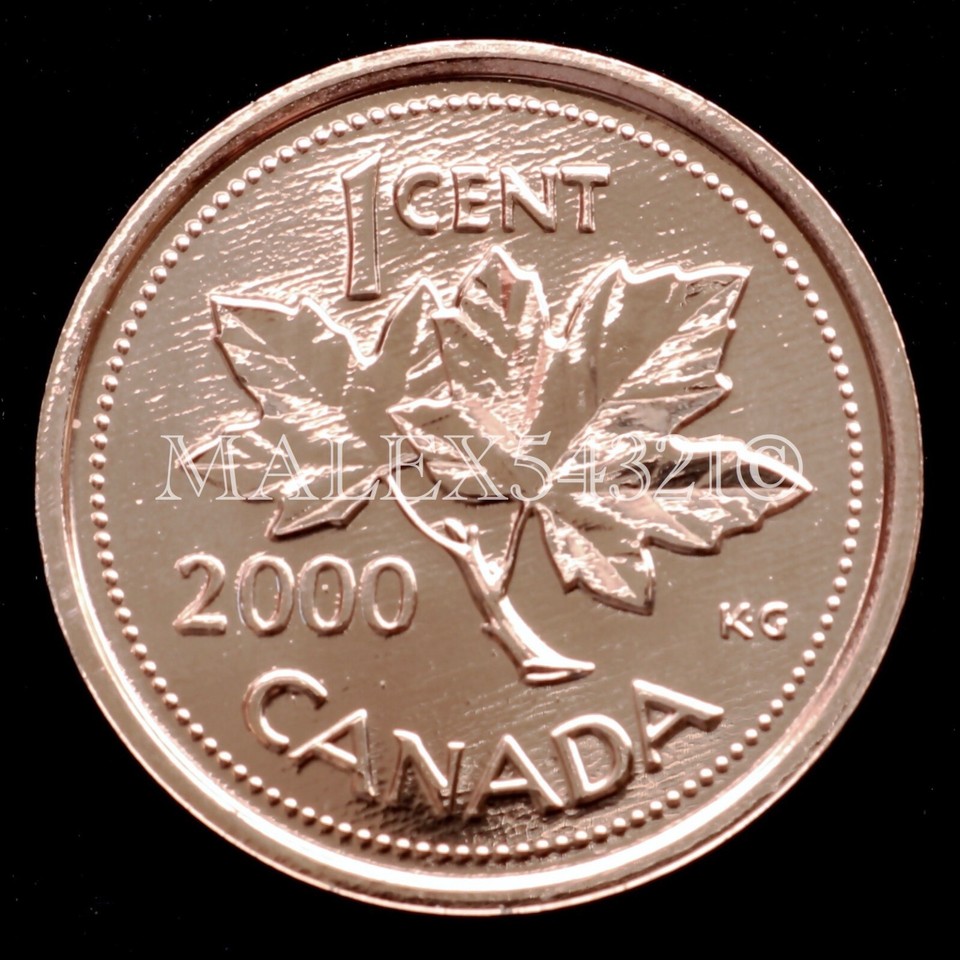 🇨🇦 RARE 2000W CANADA 1 CENT UNCIRCULATED FROM MINT SET | eBay