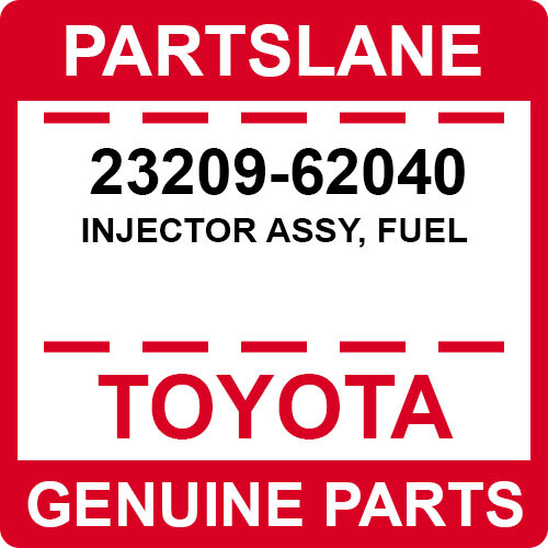 TOYOTA 2320962040 Genuine OEM Factory Original Injector for sale online ...