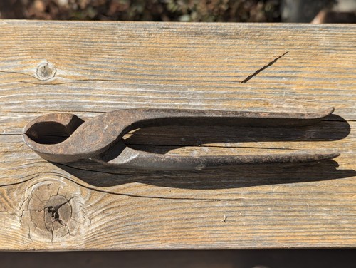 Antique 7" Carpenter Pincers Nail Puller Cutter Snips Plier | eBay
