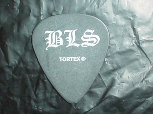 BLACK LABEL SOCIETY Zakk Wylde BLS Signature 2003 Tour GUITAR PICK Ozzy ...