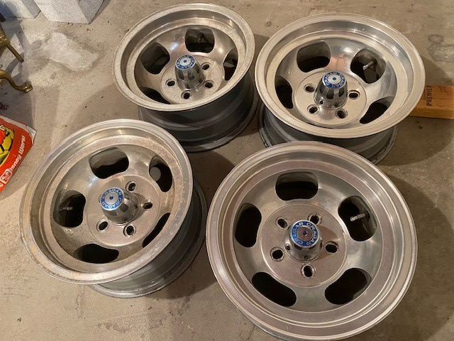 CRAGAR ALUMINUM MAG WHEELS (FOUR) – VINTAGE FROM THE 1970S – VERY GOOD ...