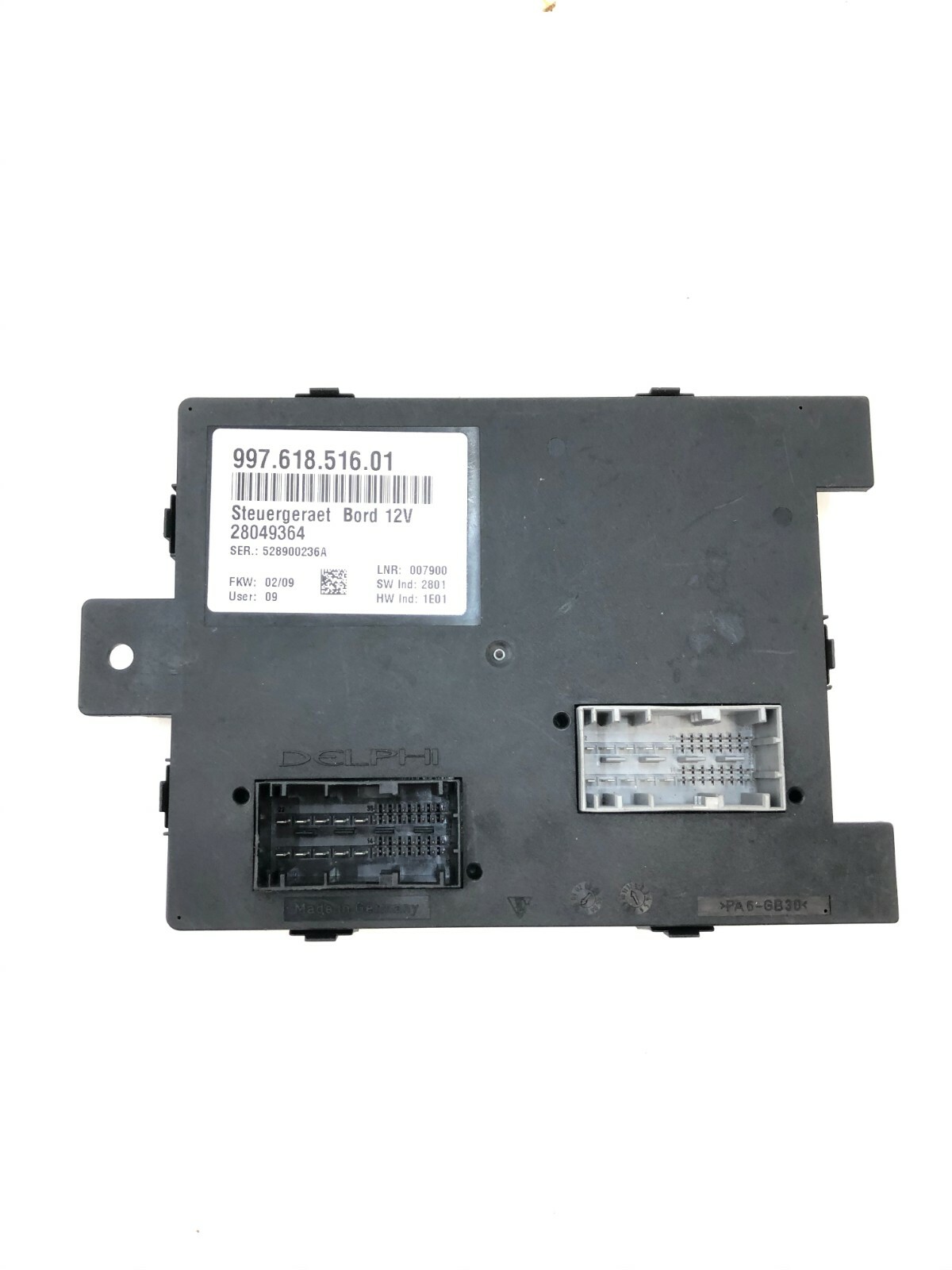 Genuine Porsche 997 Carrera 987 Cayman Fuse Box Control Unit ECU 997 ...