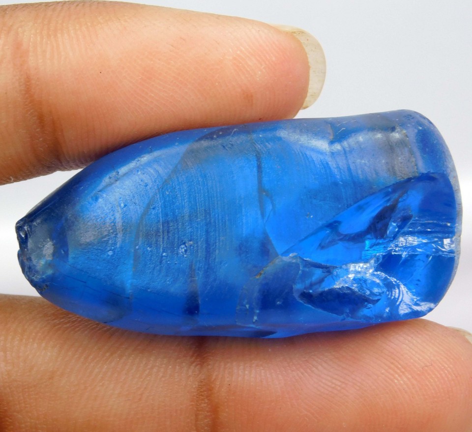 125.70 Ct Natural Rough Indicolite Tourmaline Deep Blue | From ...