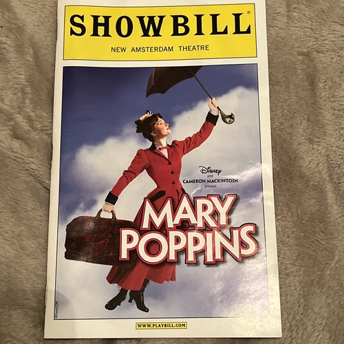 Mary Poppins New York Theatre show Bill-2014 | eBay UK