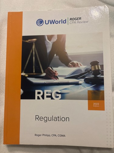 UWorld Roger CPA Exam Review 2022 Edition-REG | eBay