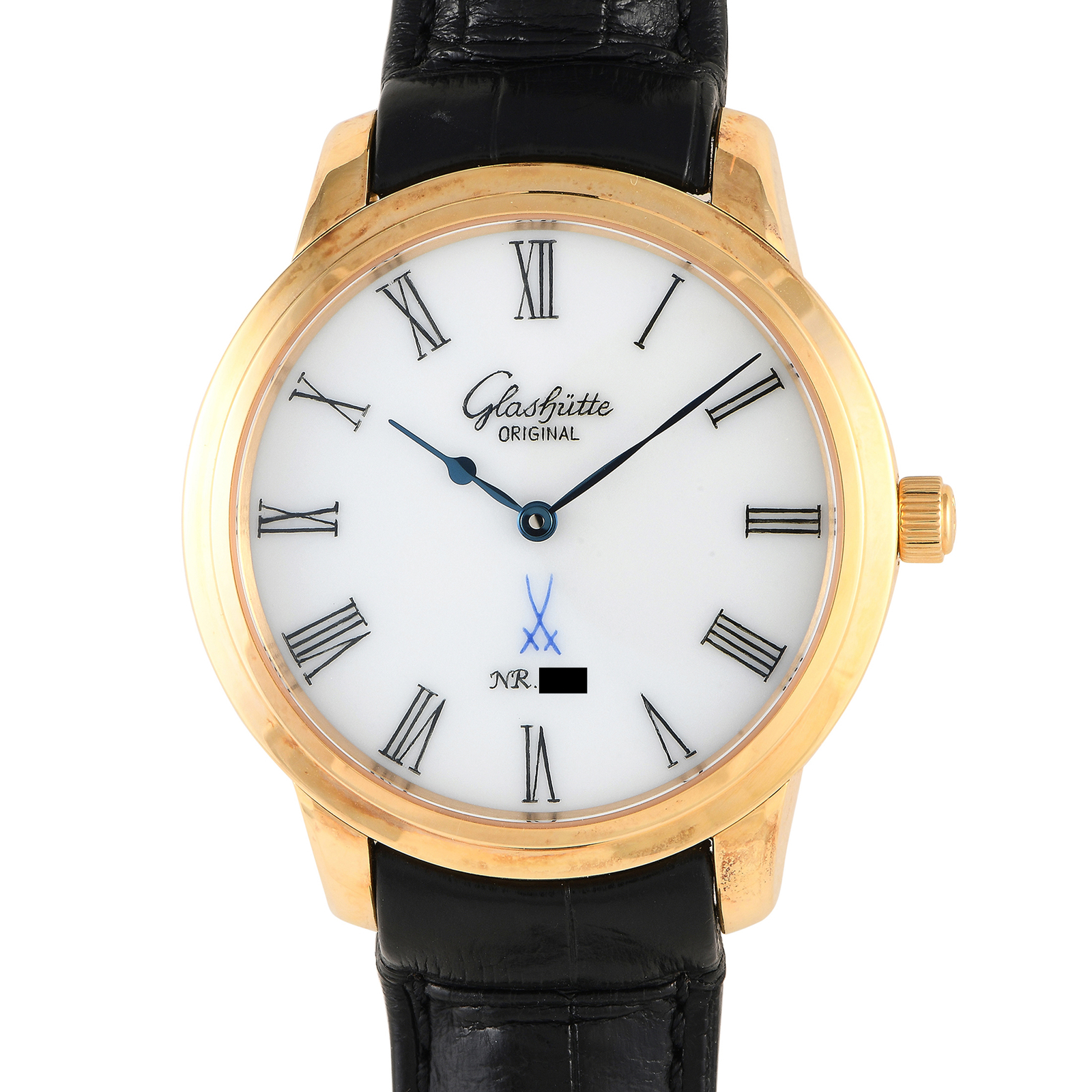Glashutte Original Senator Meissen Watch 100-10-01-01… - Gem