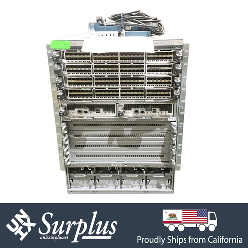 Nexus 7710 10 Slot SUP2 192x 10GB SFP+ Enterprise L3 Enhance LAN 4x PSU Switch | eBay