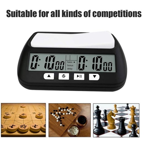 Chess Clock with Alarm and Countdown Function Digital Chess Timer Game ...