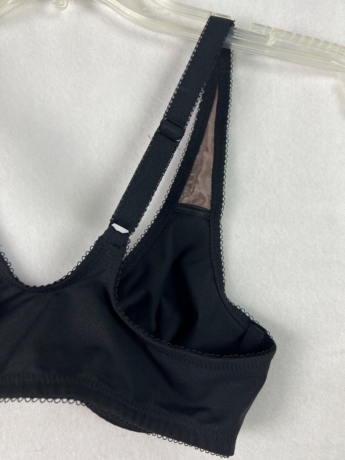 Wacoal 32c Black Soft Embrace Front Close Racerback Underwire Bra ...