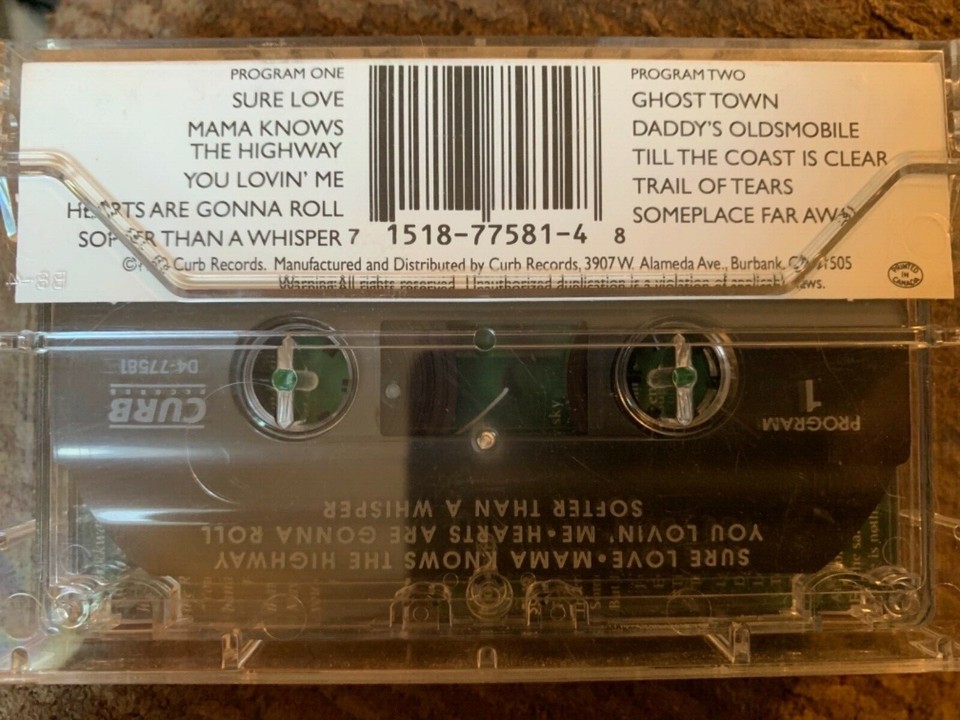 Hal Ketchum Sure Love (Audio Cassette Tape) 715187758148| eBay