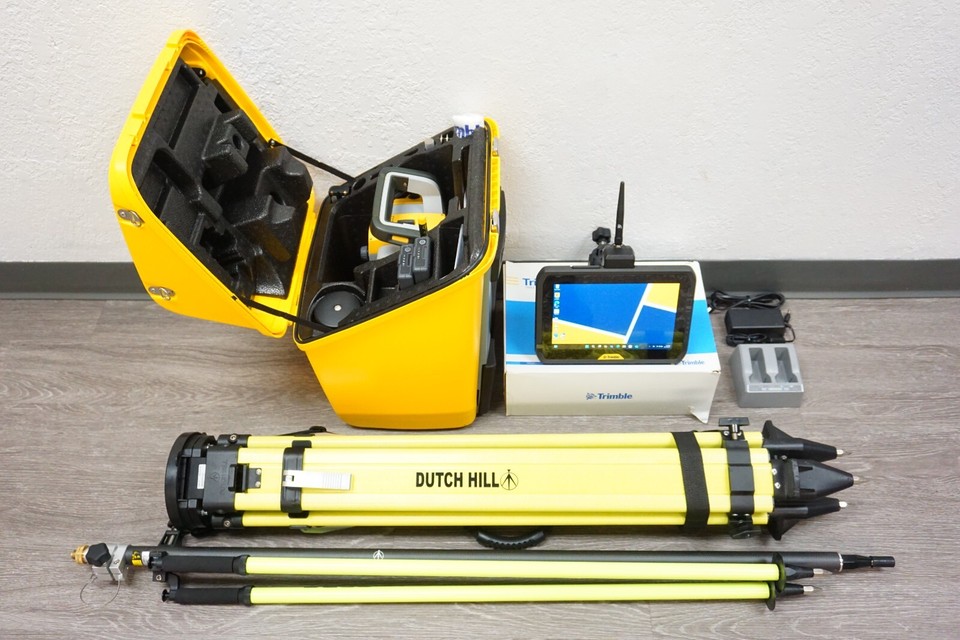 Trimble RTS873 Robotic Total Station 3" Sec DR HP Trimble T100 Feild ...