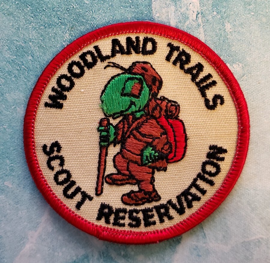 Woodland Trails Scout Reservation boy scout camp patch | eBay