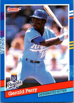 1991 Donruss Baseball 130 Gerald Perry | eBay
