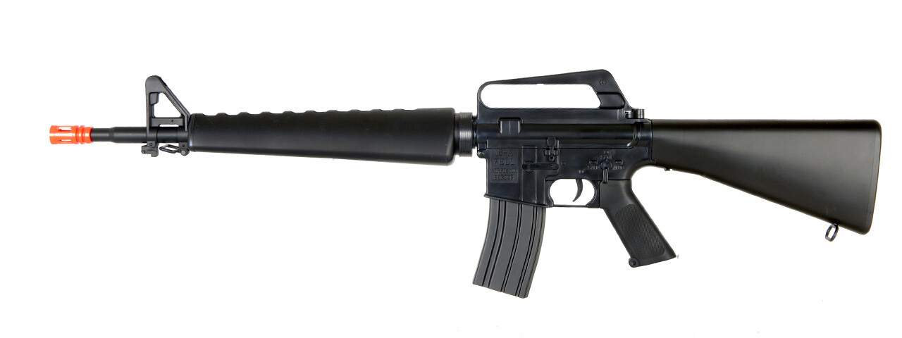 Well 345 FPS Vietnam Style M16 Spring Action Airsoft Rifle Replica ...