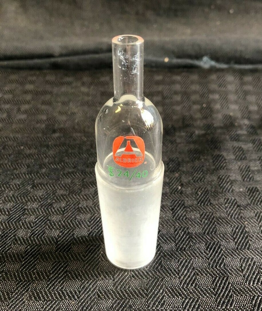 Aldrich 24/40 Glass Septum-Inlet Adapter Male 9mm O.D. Z101303 | eBay