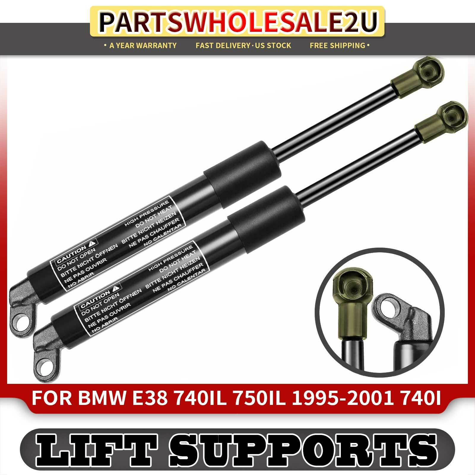 2x Rear Trunk Lift Supports Gas Struts for BMW E38 740i 740iL 750iL 95 ...