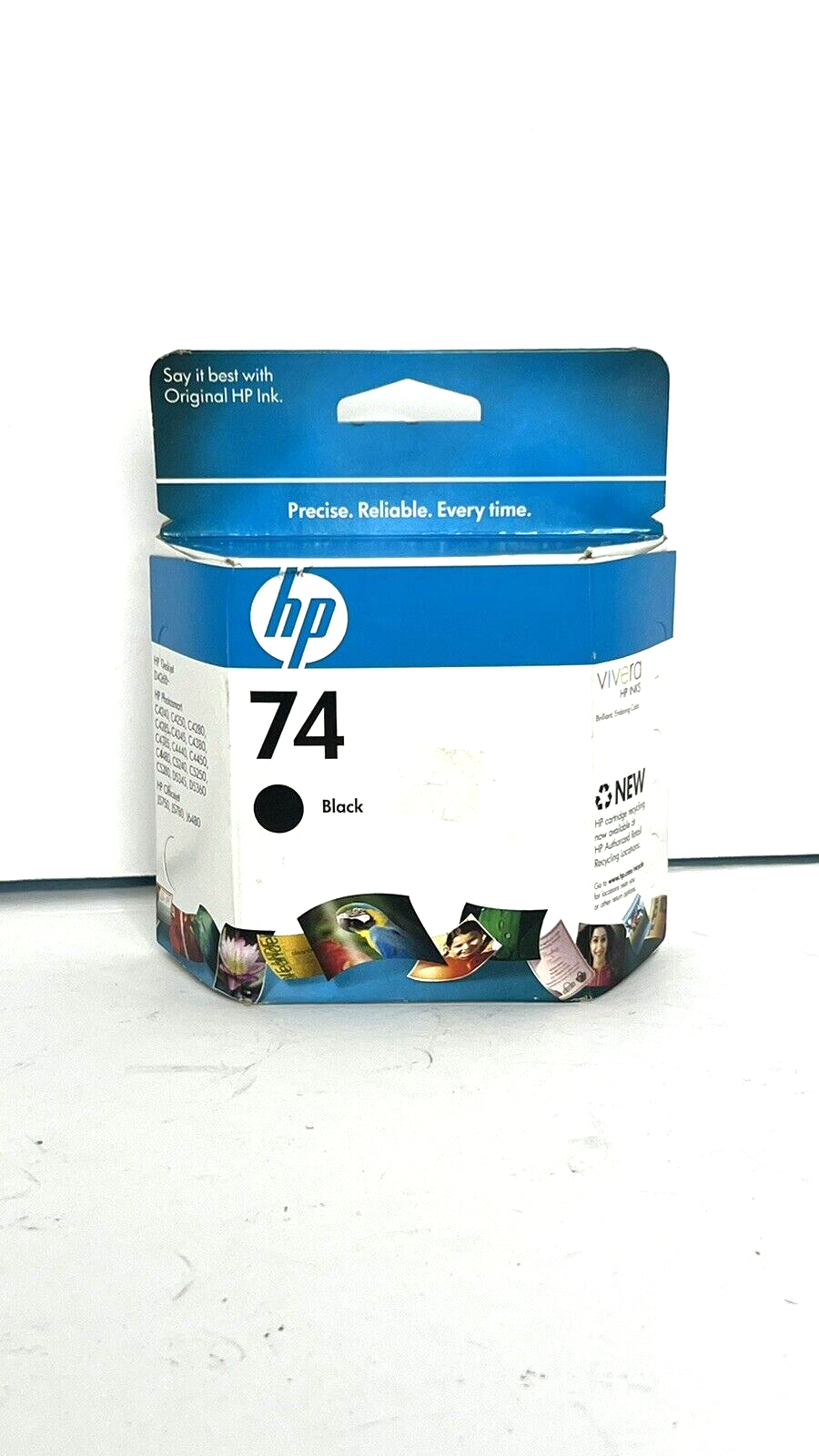 HP 74 Original (CB335WN) Black Noir Ink Cartridge for sale online | eBay