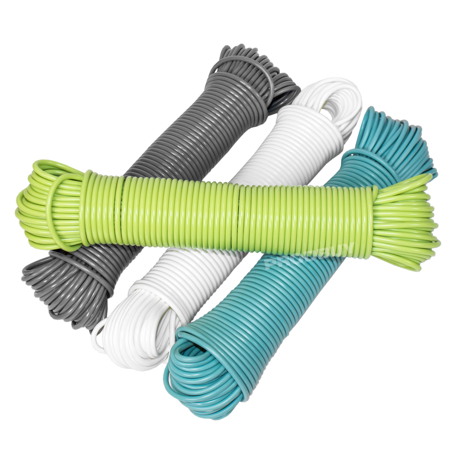 Replacement 20m Washing Line Steel Core Clothes Rotary Arier PVC Indoor ...