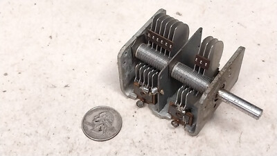 Nice 25 50 pF Variable Capacitor / Old Vintage Ham Radio Tube ...