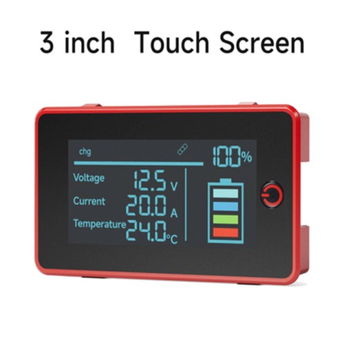 3" inch Touch Screen LCD Power Level Display Monitor Daly Smart BMS ...