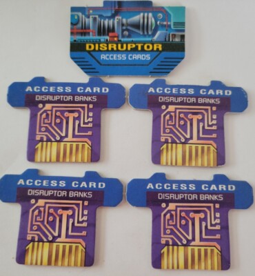 The Omega Virus Board Game Replacement Parts Blue Access Cards ...