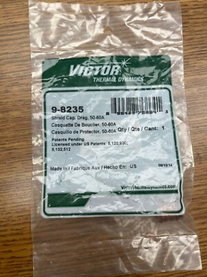 Victor/Thermal Dynamics 9-8235 cap shield drag for SL60 , SL100 torch ...