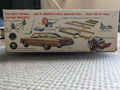 1974 CHEVY CAPRICE MPC MODEL KIT VINTAGE | eBay