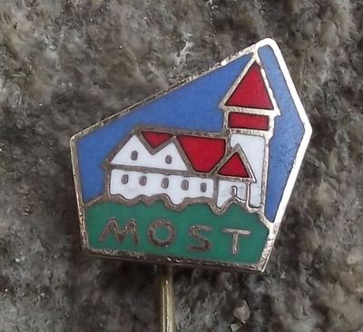 Antique Most Brux Hvevin Czech Castle Lookout Tower Souvenier Travel ...