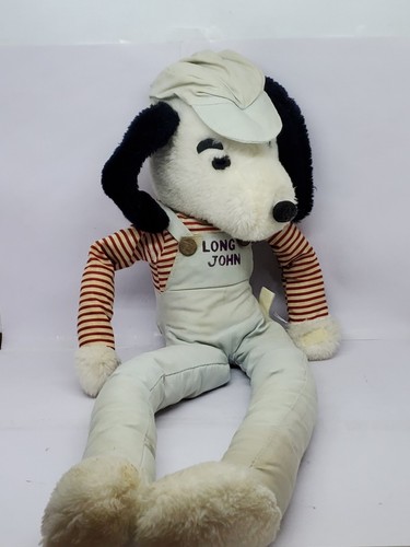 Vintage Long John Plush Jerry Elsner 24” Knee Hugger Puppy Dog Stuffed ...