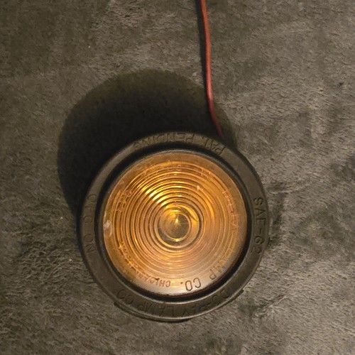 DO RAY LAMP CO lamp SAE PC 62 943 Amber lens 2 3/8" Clearance Light | eBay