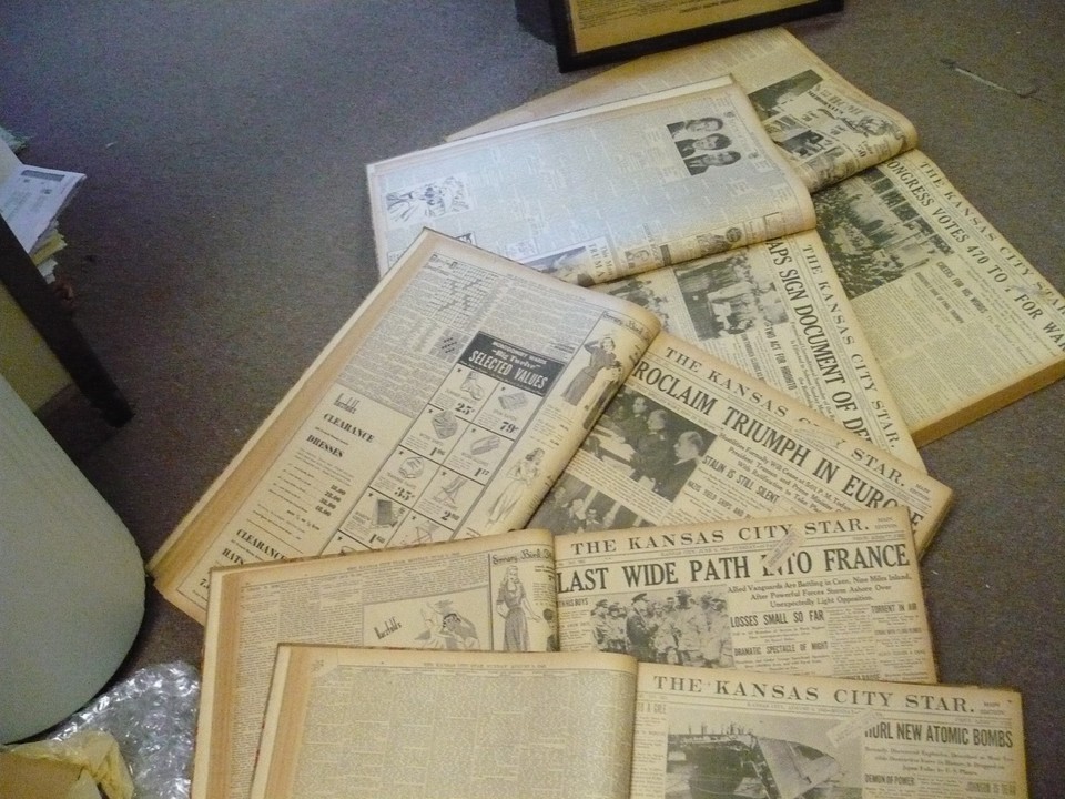 WW2 Original Newspapers | eBay