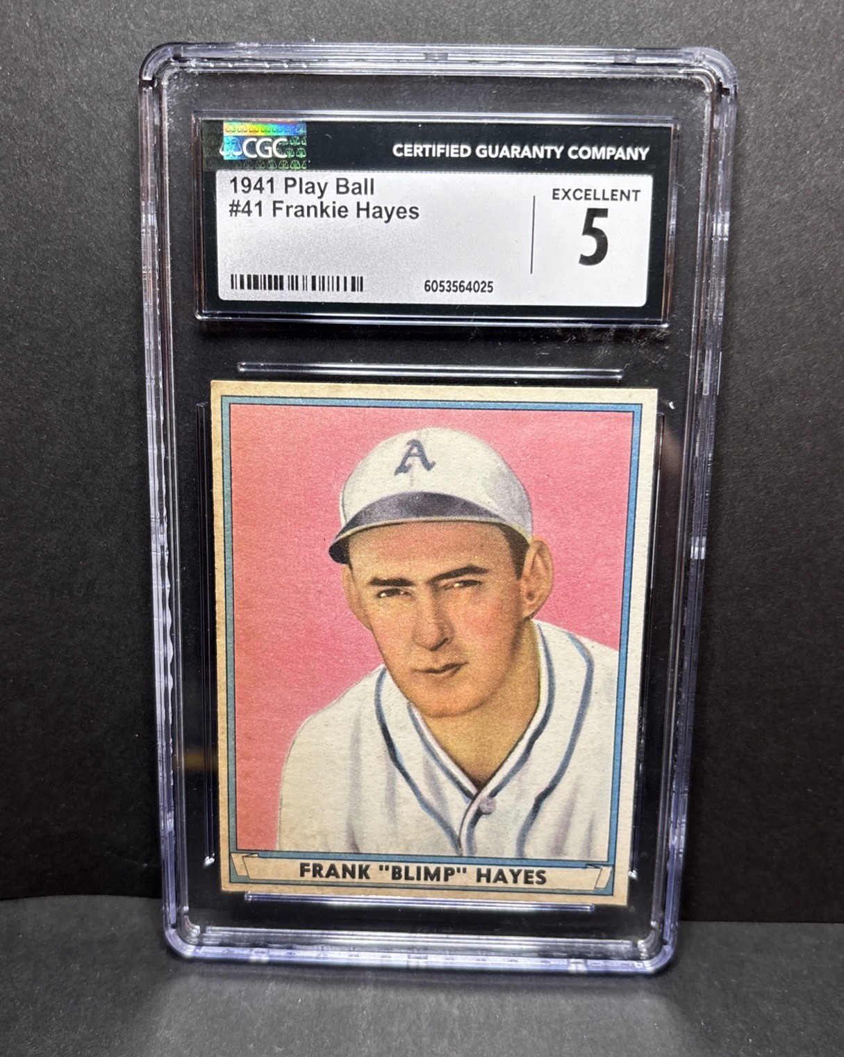 1941 PLAY BALL #41 FRANKIE HAYES CGC 5 EXCELLENT ATHLETICS | eBay