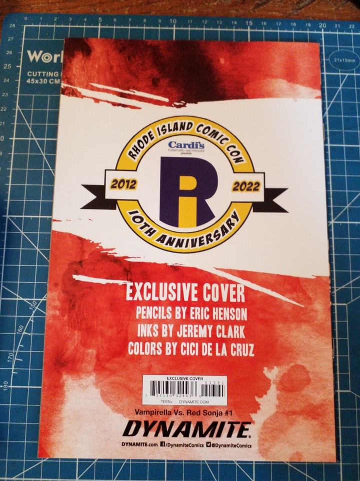 Vampirella vs. Red Sonja 1 RICC Virgin Variant Rhode Comic Con H9-99 | eBay