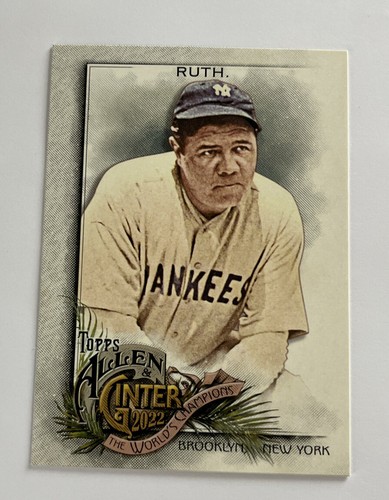 2022 Allen and Ginter Base #42 Babe Ruth - New York Yankees | eBay