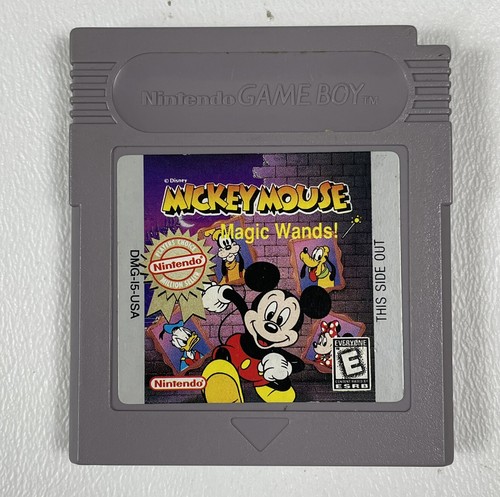 🔥Nintendo Game Boy Disney’s Mickey Mouse Magic Wands! Authentic Tested ...