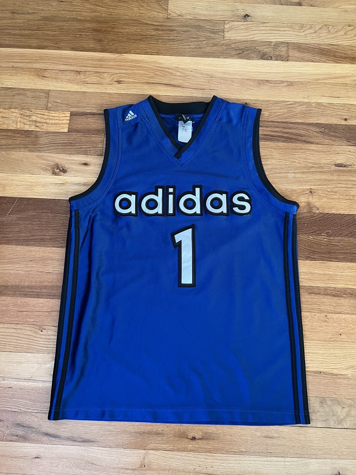 VINTAGE 2002 Adidas Streetball Basketball Jersey T Ma… - Gem