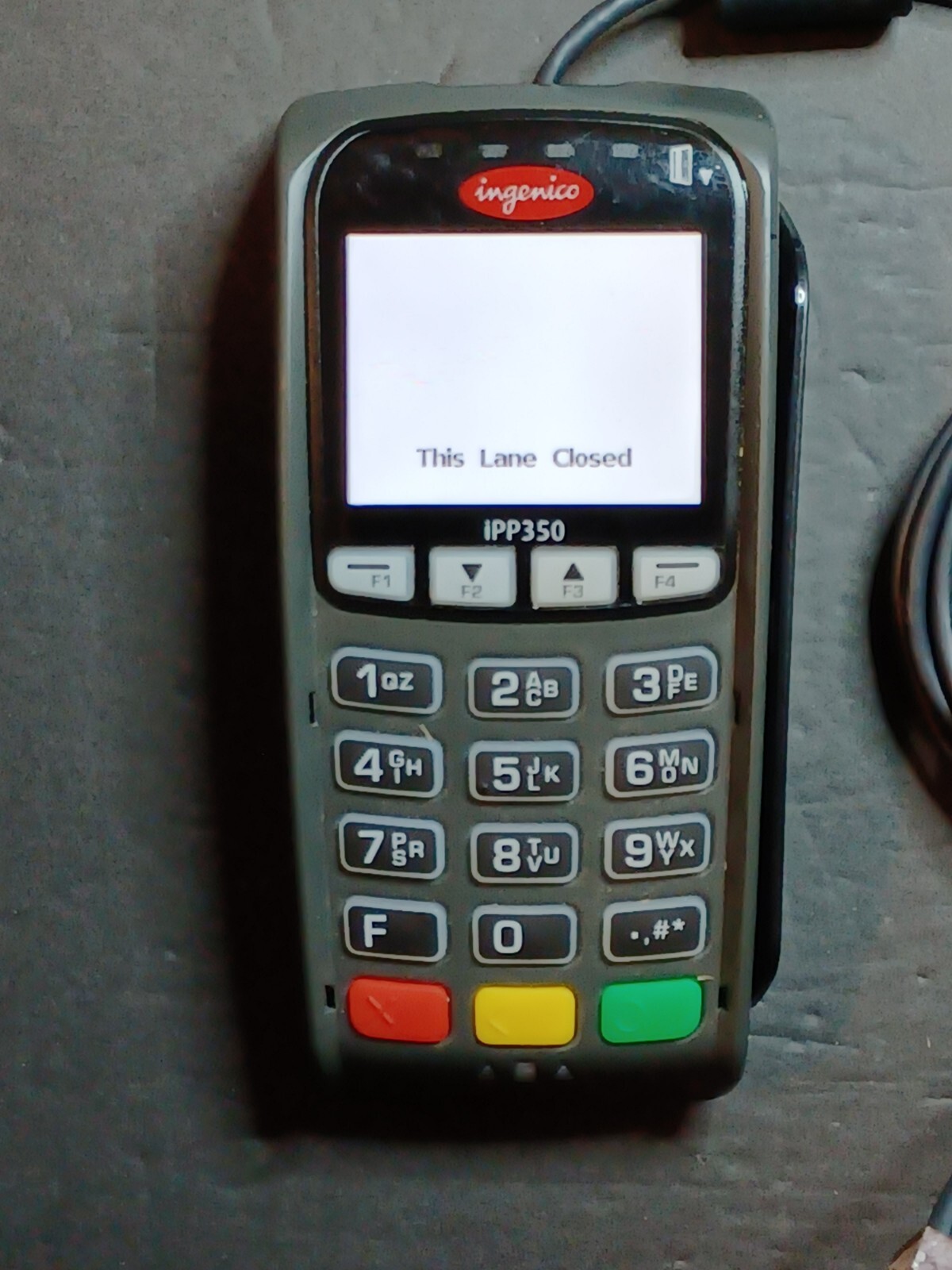 2 Ingenico Ipp350 Credit Card Pin Pad Reader USB Swiper Msr-100 for ...