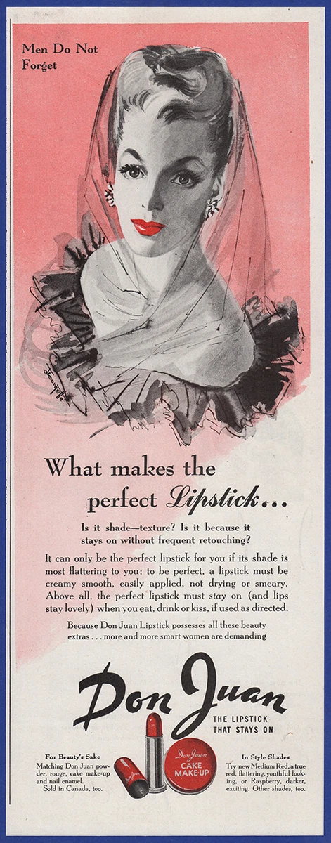 40s Makeup Ads