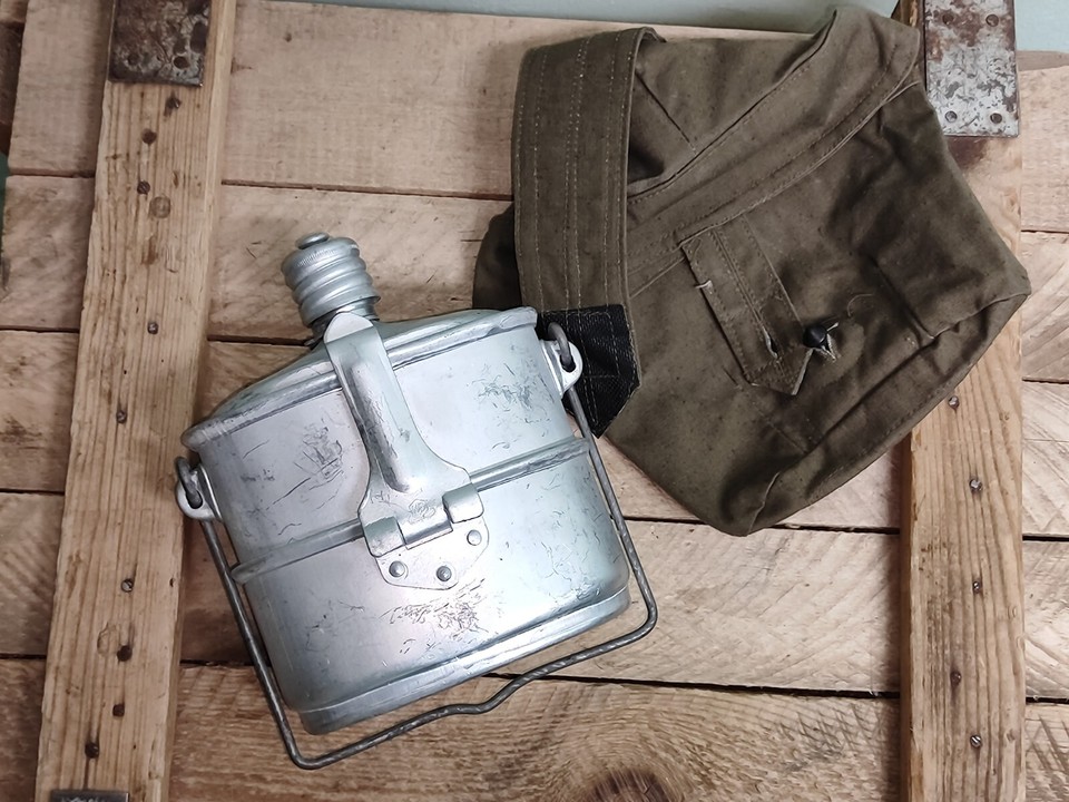 USSR Soviet Russian VDV Paratrooper Canteen Mess Kit Airborne Water ...
