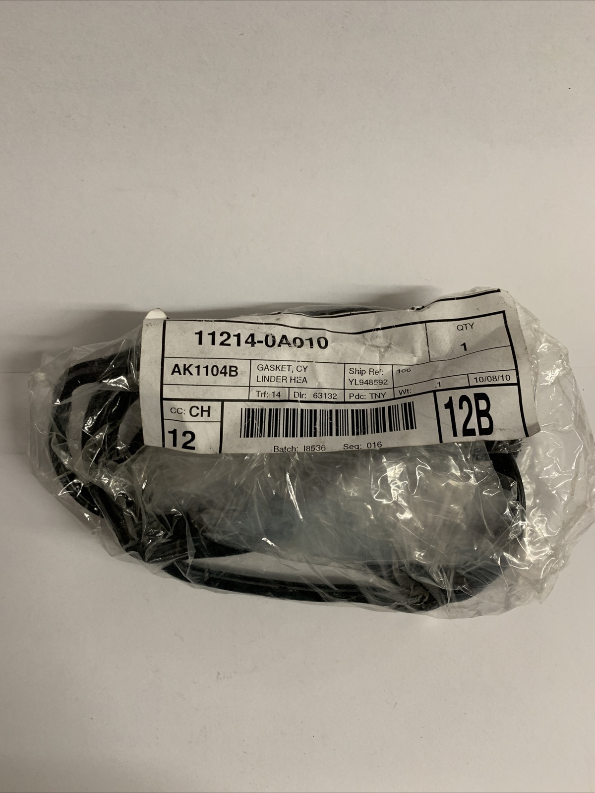 GENUINE TOYOTA LEXUS VALVE COVER GASKET 11214-20030 and 11213-20030 ...