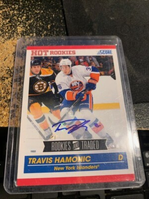 2010-11 SCORE HOT ROOKIES TRAVIS HAMONIC AUTOGRAPH #618 | eBay