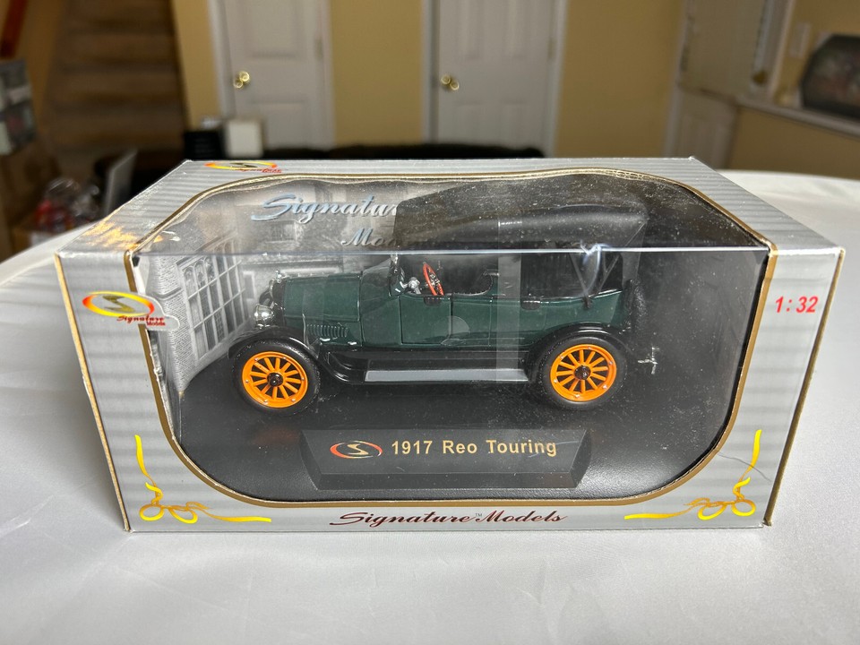 SIGNATURE MODELS 1917 REO TOURING DIE CAST 1:32 SCALE NEW IN BOX | eBay