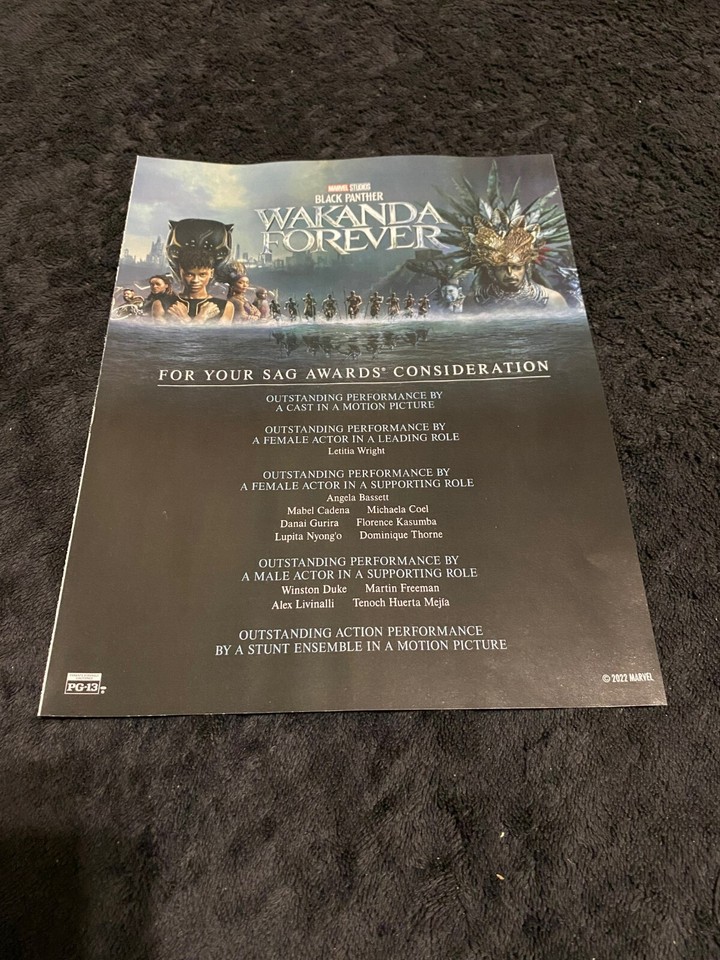 ANDOR, OBI WAN, WILLOW, BOBA FETT ad & BLACK PANTHER WAKANDA FOREVER ...