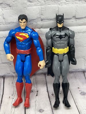 Batman & Superman 12-Inch (S14) CDM63 by Mattel TM & DC Comics Posable ...