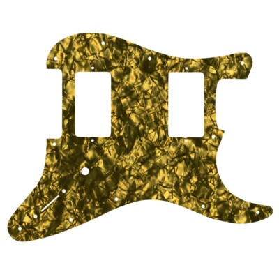 Pickguard For Fender Jim Root Stratocaster gold pearl | eBay