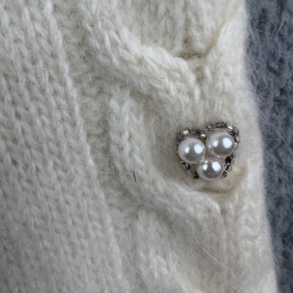 Vintage 80s Hasting & Smith Angora Wool Mint Mock Turtleneck Pullover ...