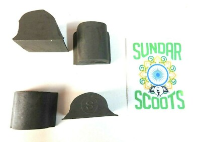 LAMBRETTA GP / DL.BLACK FORK BUFFERS. SET OF 4 | eBay UK