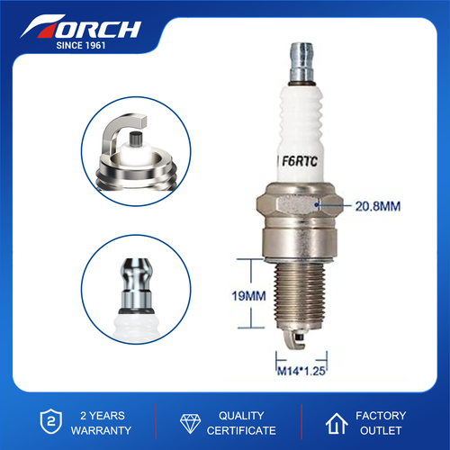 5 X TORCH F6RTC Spark Plug fit NGK BPR6E BPR6ES11 fit AC Delco CR42CXLS Genunie | eBay